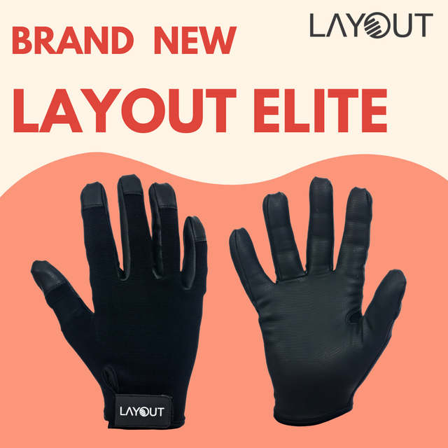 Layout Ultimate Frisbee Gloves and Disc Golf Gloves